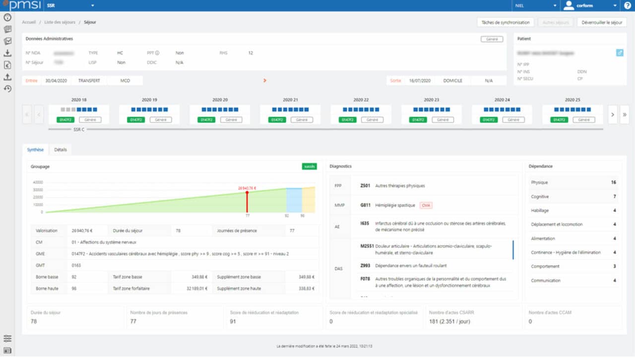 Logiciel PMSI - modulaire, multi-établissements et multi-finess — Evolucare