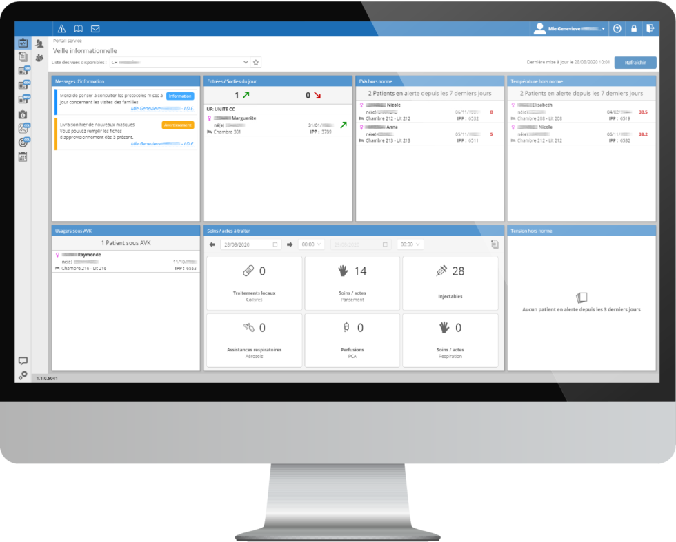 Dossier patient informatisé - hôpitaux - cliniques — Evolucare